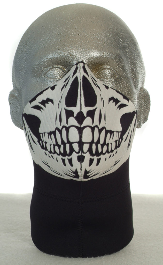 Bandero Skull long neck mask | Modern Scooters