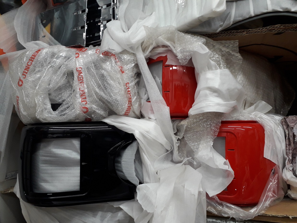 SCOMADI TL BODY FRAME LOOP RED | Modern Scooters