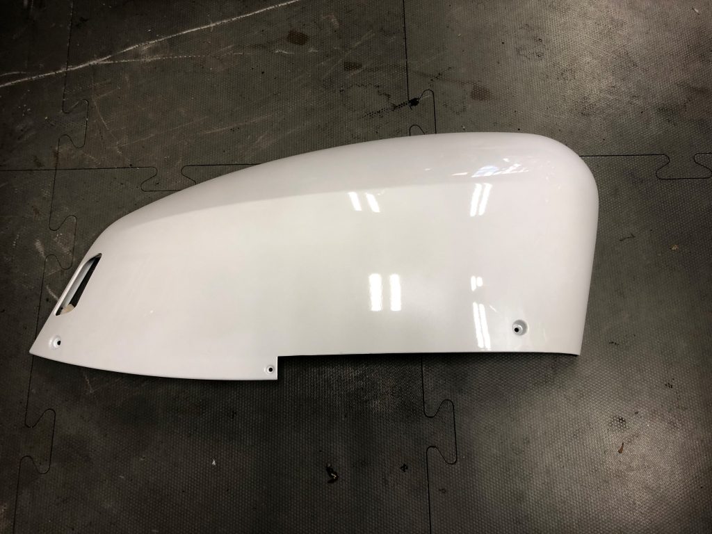 SCOMADI TL PEARL WHITE RIGHT HAND SIDE PANEL | Modern Scooters