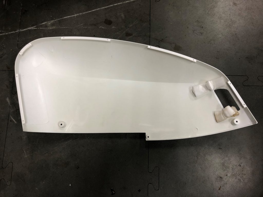 SCOMADI TL PEARL WHITE RIGHT HAND SIDE PANEL | Modern Scooters